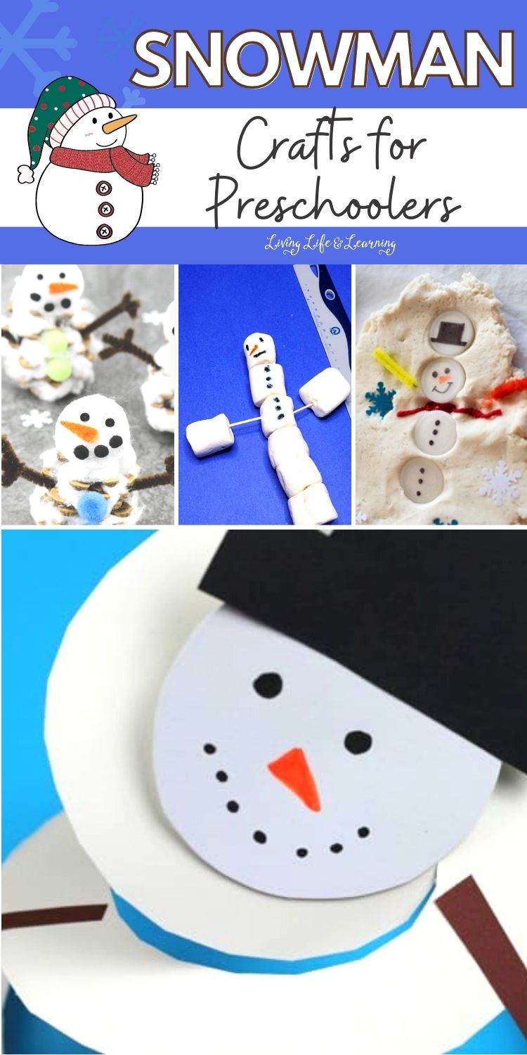 Snowman Crafts for Preschoolers