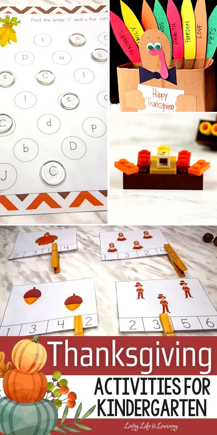Thanksgiving Activities for Kindergarten