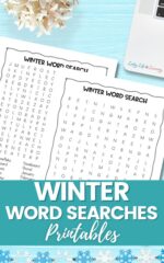 Winter Word Searches Printables