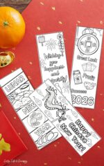 Fun, Colorful and Creative: Printable Chinese New Year Bookmarks