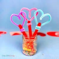DIY Heart Bubble Wands