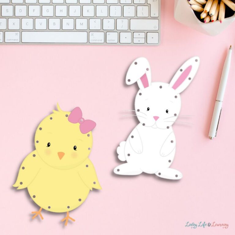 Easter Lacing Cards