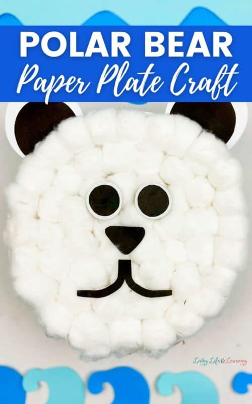 Polar Bear Paper Plate Craft