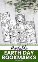 Printable Earth Day Bookmarks
