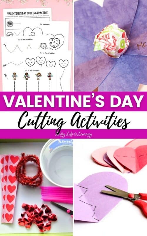 Valentine's Day Cutting Activities to Boost Fine Motor Skills