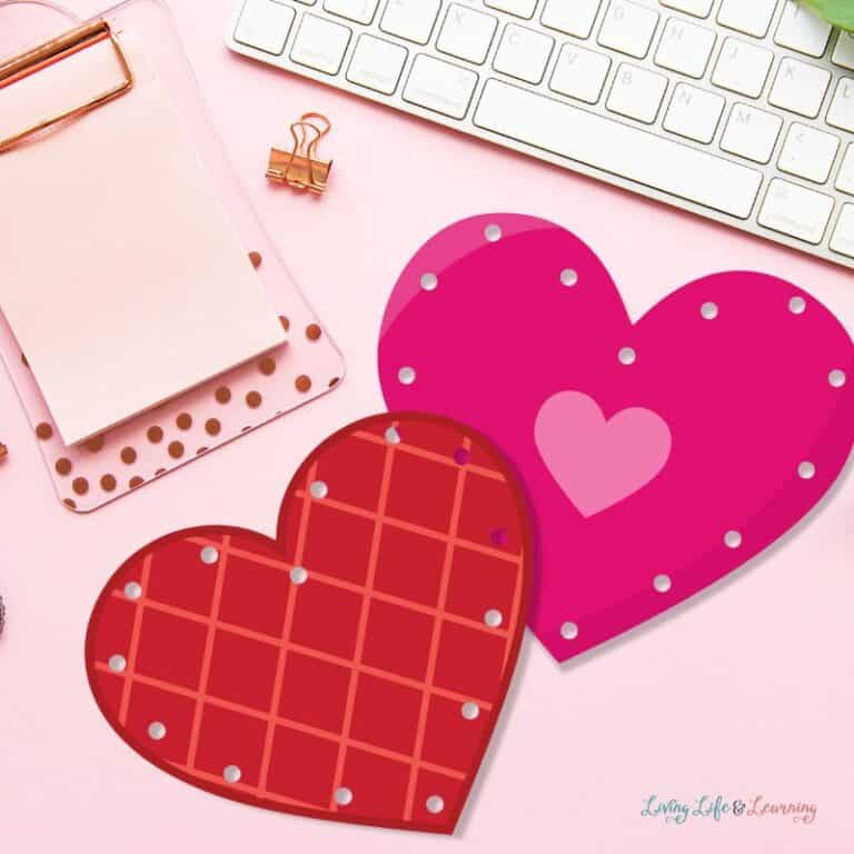 Heart Lacing Cards