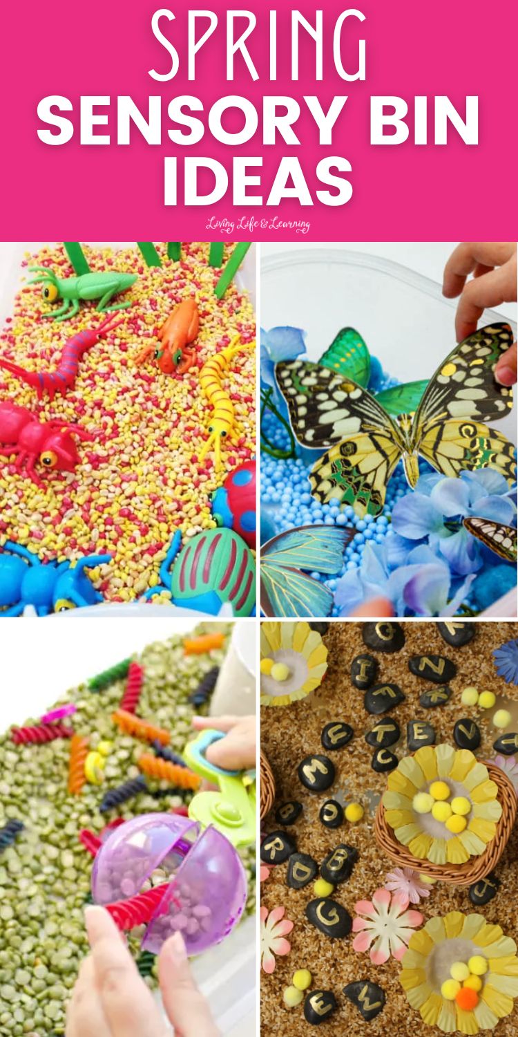 Spring Sensory Bin Ideas