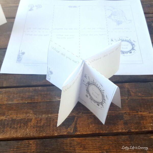 Travel Mini Book for Kids