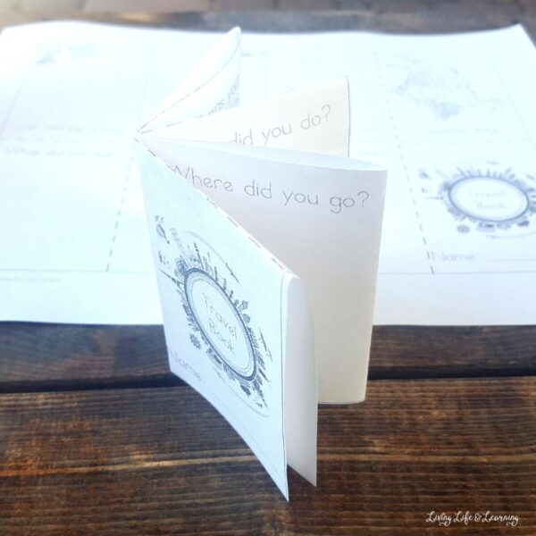 Travel Mini Book for Kids