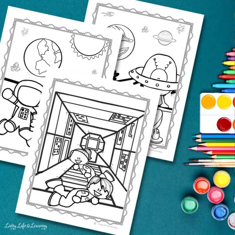 Space Coloring Pages Printable: Explore the Universe