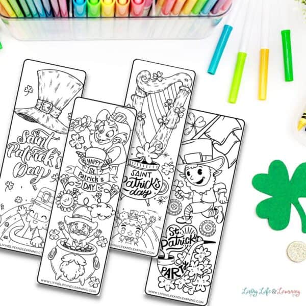 St. Patrick's Day Bookmarks Printable