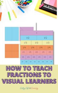 How to Teach Fractions to Visual Learners