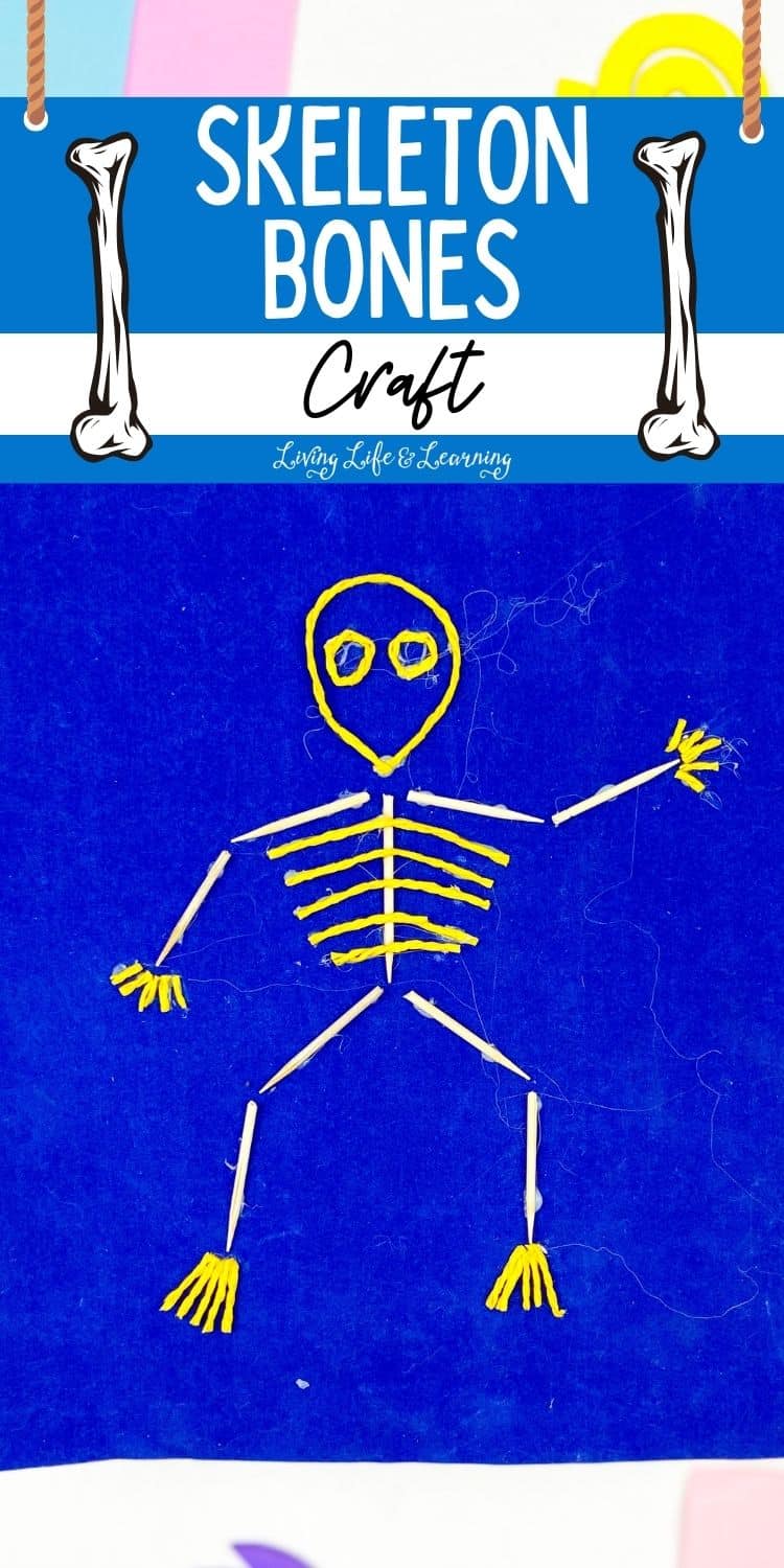 Skeleton Bones Craft