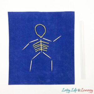 Skeleton Bones Craft