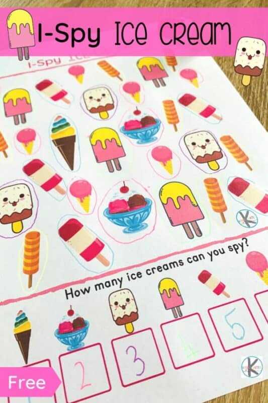 Ice Cream Activities for First Grade to Enjoy Together