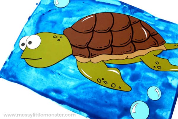 Sea Turtle Activities for Kindergarten