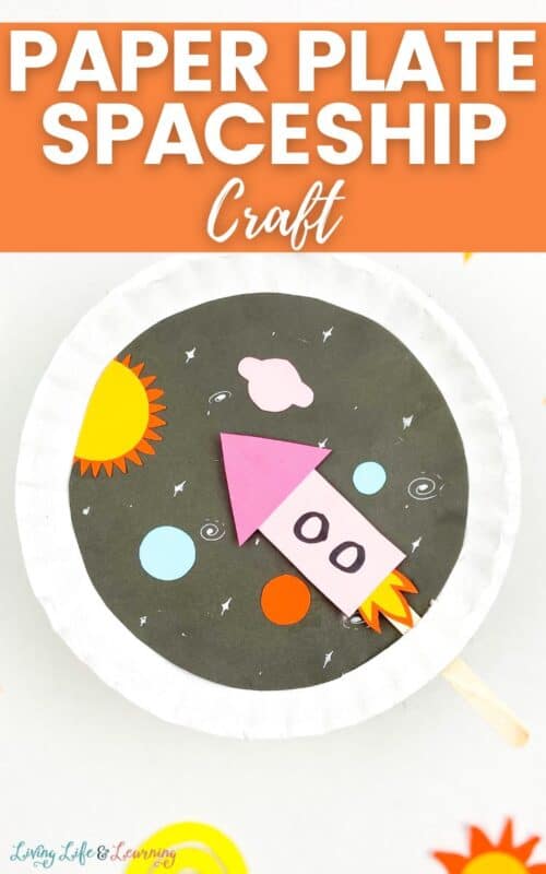 Paper Plate Spaceship Craft: Explore Space Creativity