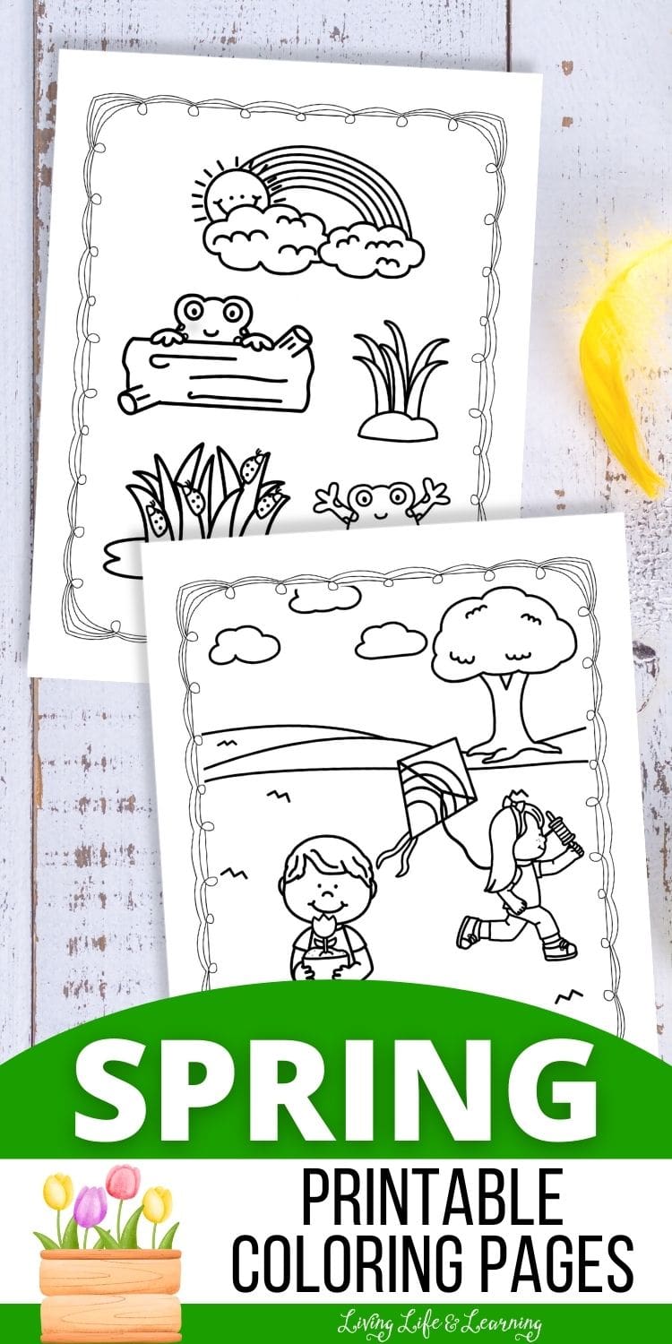 Enjoy the Spring Season with Printable Coloring Pages