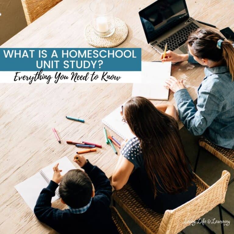 What is a Homeschool Unit Study? Everything You Need to Know