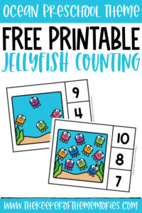 Jellyfish Activities for Preschoolers