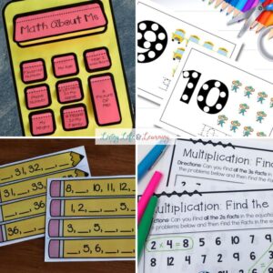 Back To School Math Activities