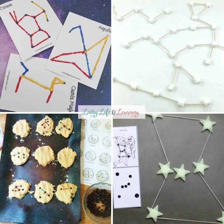 Constellation Activities for Kindergarten