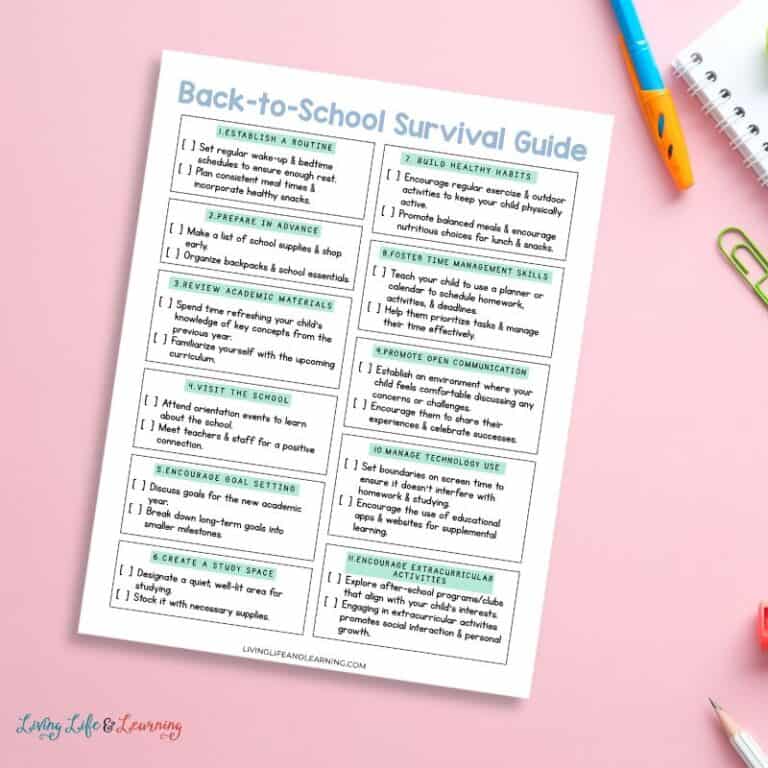 Back To School Guide and Planner
