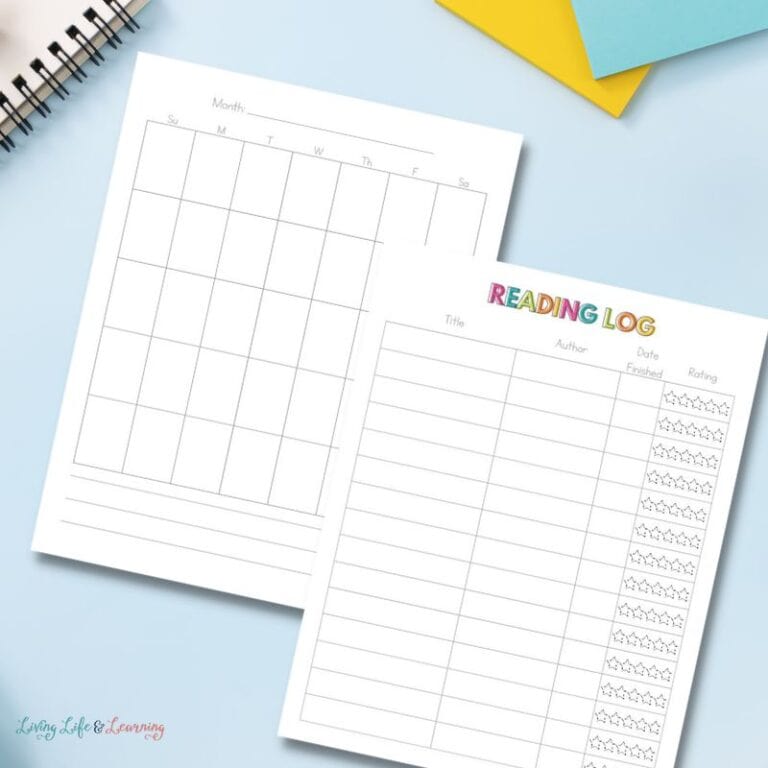 Elementary Student Planner Printable