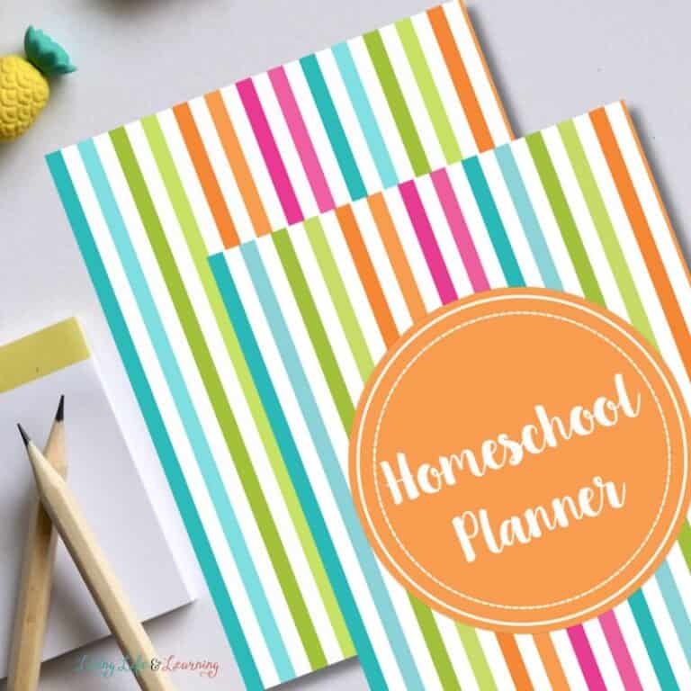 Homeschool Planner Cover Pages