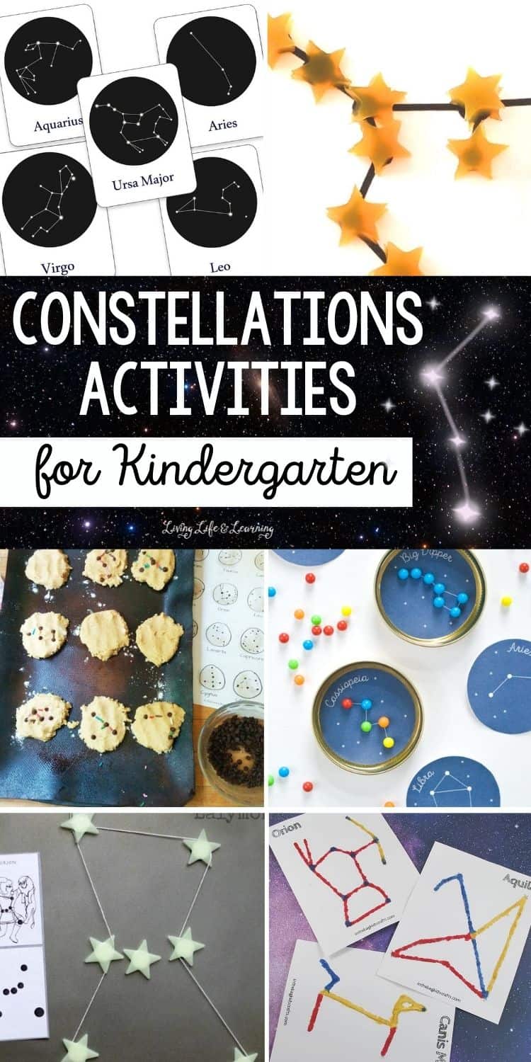 Constellation Activities for Kindergarten