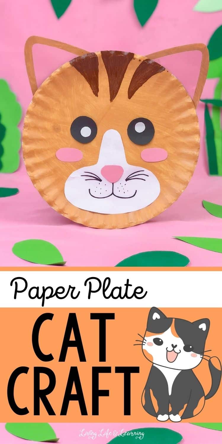 Paper Plate Cat Craft