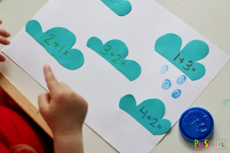 Spring Math Activities for Preschool