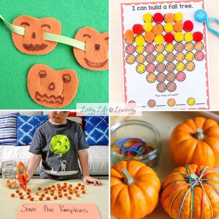 Fall Fine Motor Activities for Preschool