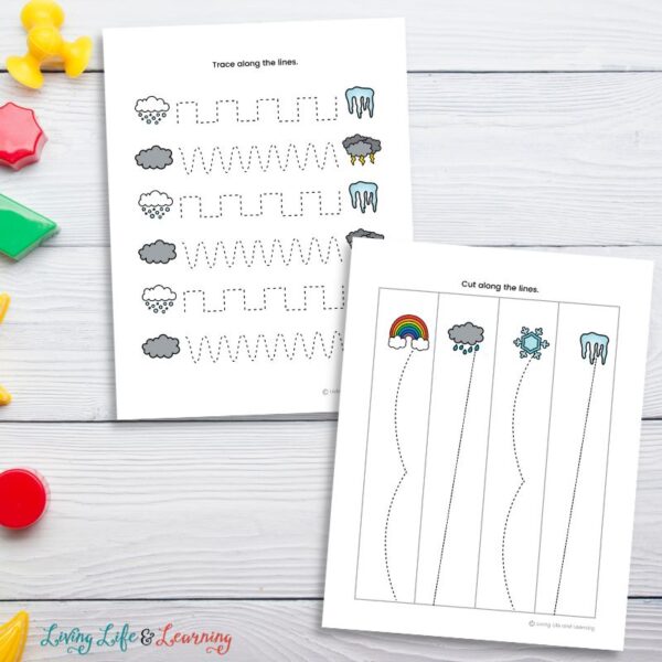 Weather Tracing Worksheets