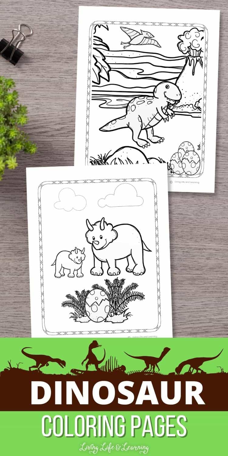Dinosaur Coloring Pages