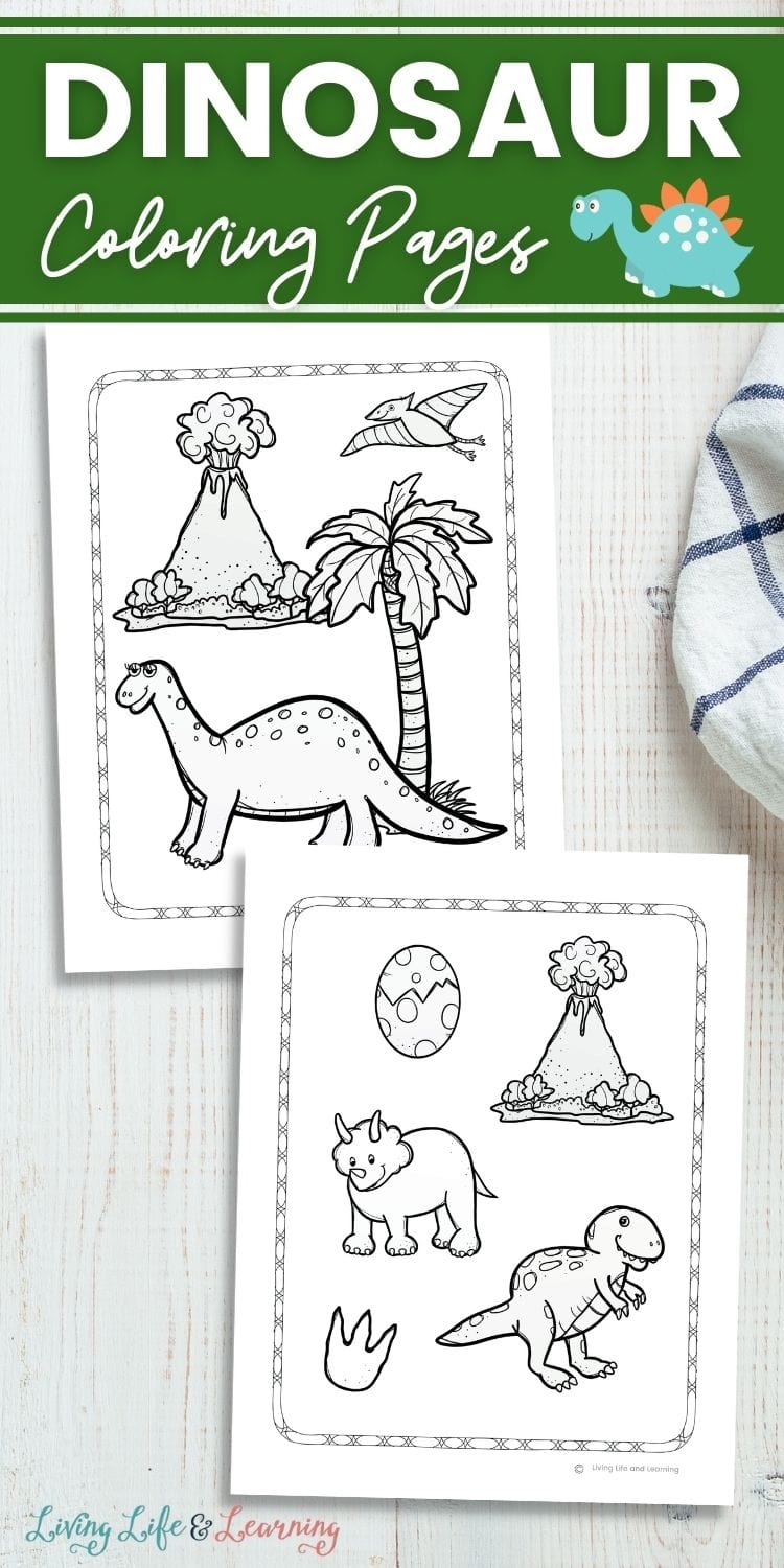 Dinosaur Coloring Pages