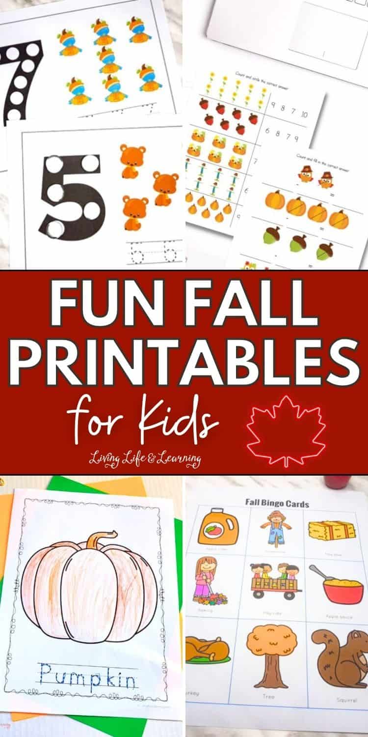 Fun Fall Printables for Kids