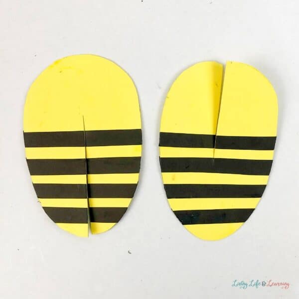 Paper Bee Craft for Kids