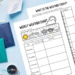 Printable Weather Recording Chart