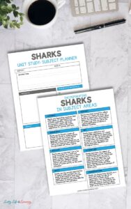 Sharks Unit Study Resources