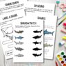 Shark Worksheets for Kindergarten