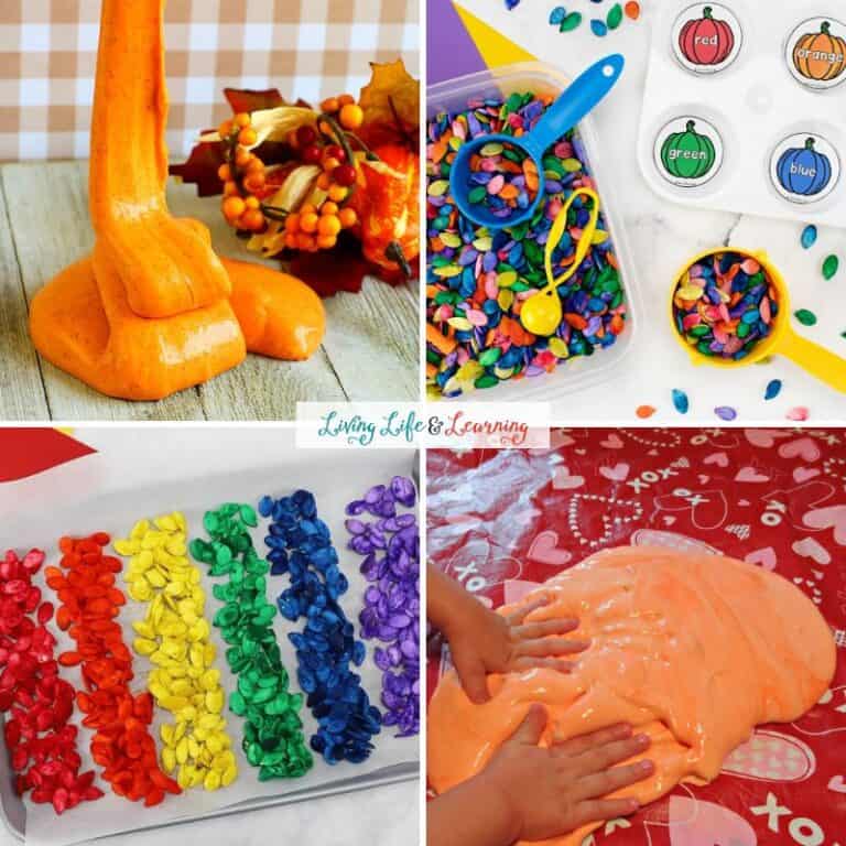Pumpkin Sensory Activities