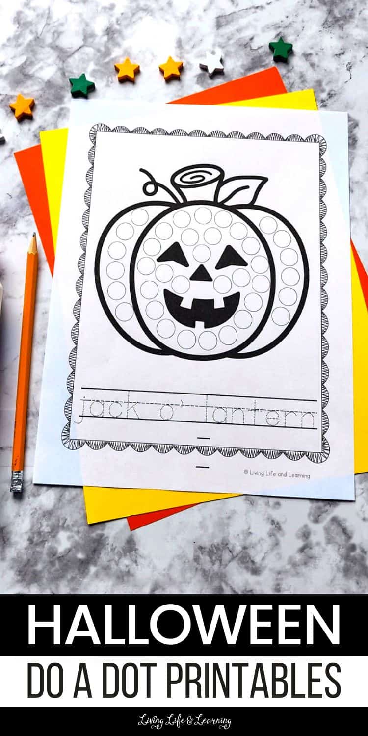 Halloween Do a Dot Printables