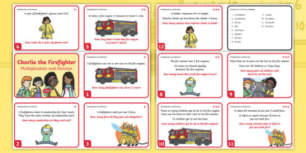 Firefighter Activities for Elementary