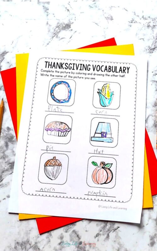 Thanksgiving Worksheets for Kids
