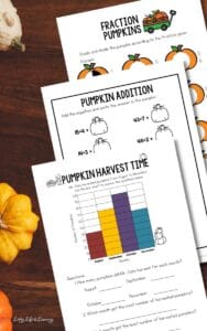 Pumpkin Math Worksheets