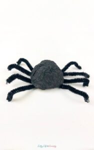 Spider Egg Carton Craft