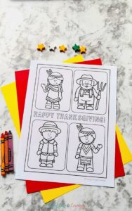 Thanksgiving Coloring Pages for Elementary Students