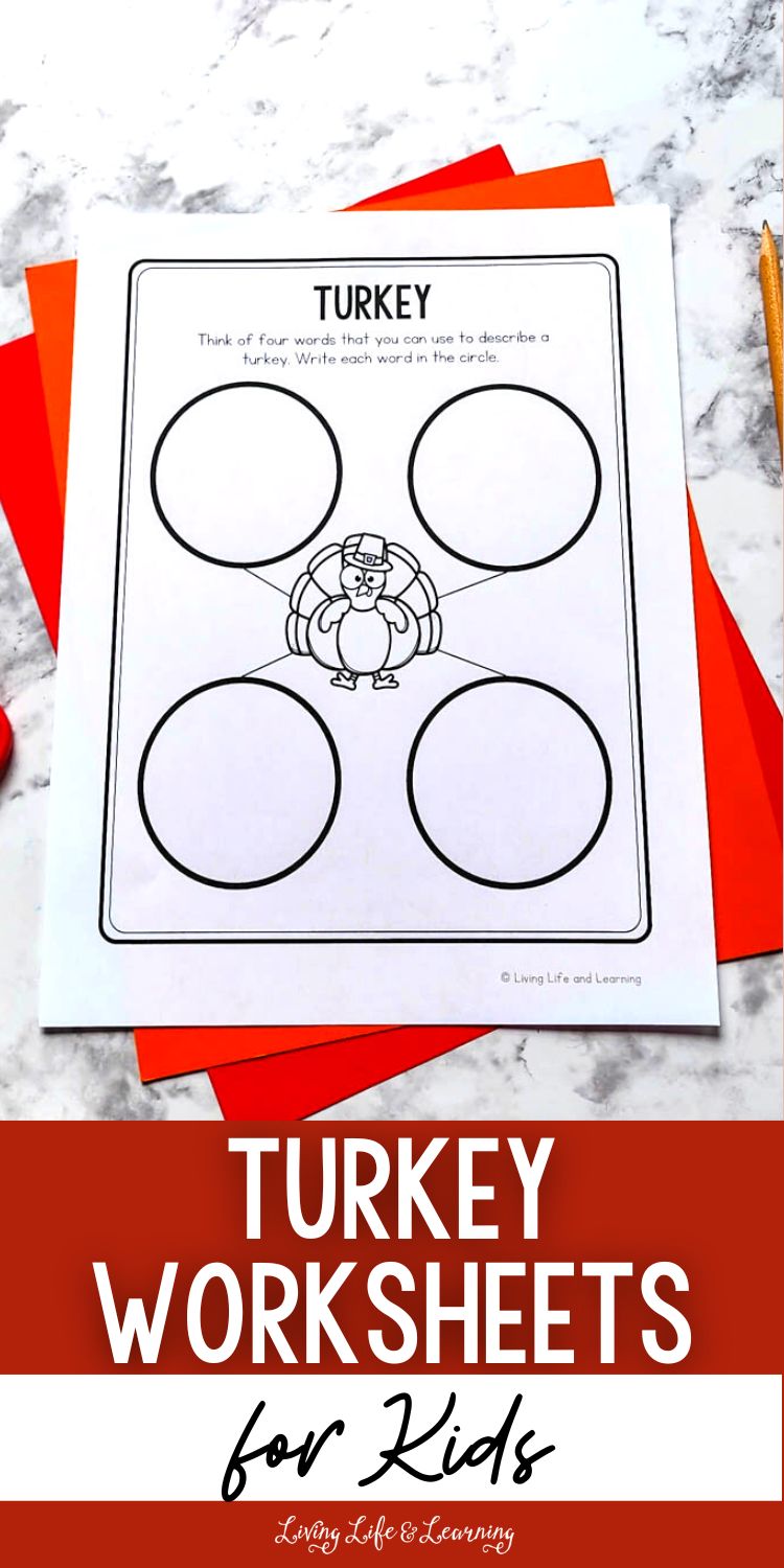Turkey Worksheets for Kids