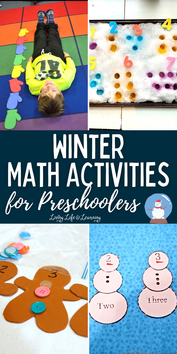 Winter Math Activities for Preschoolers